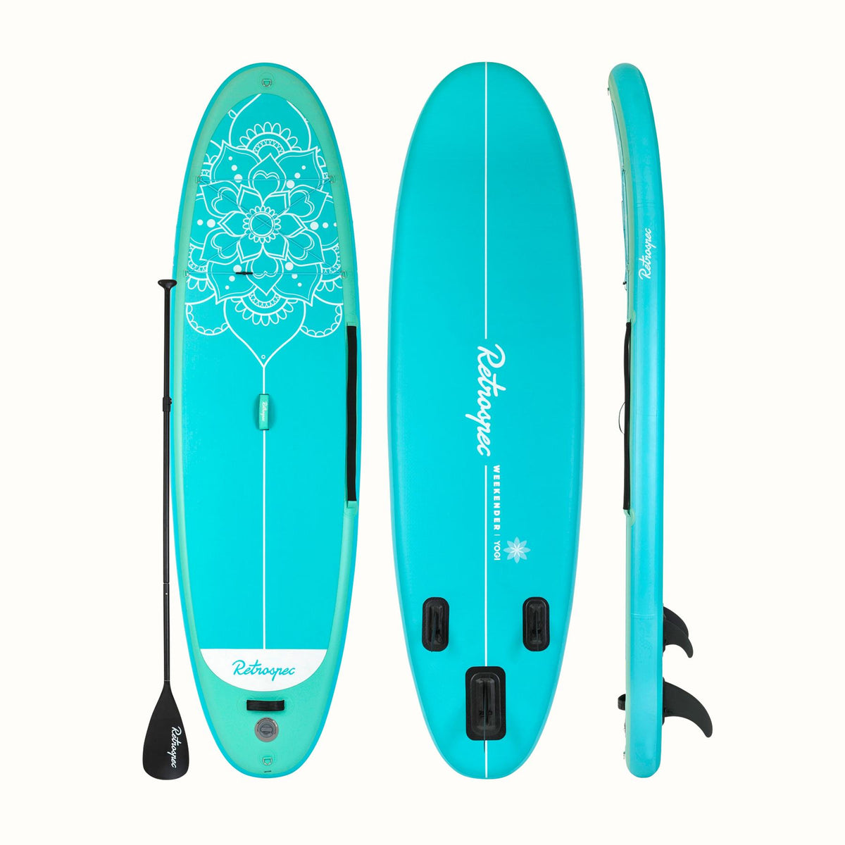 Weekender Yogi Inflatable Stand Up Paddle Board 10' – DFW Surf